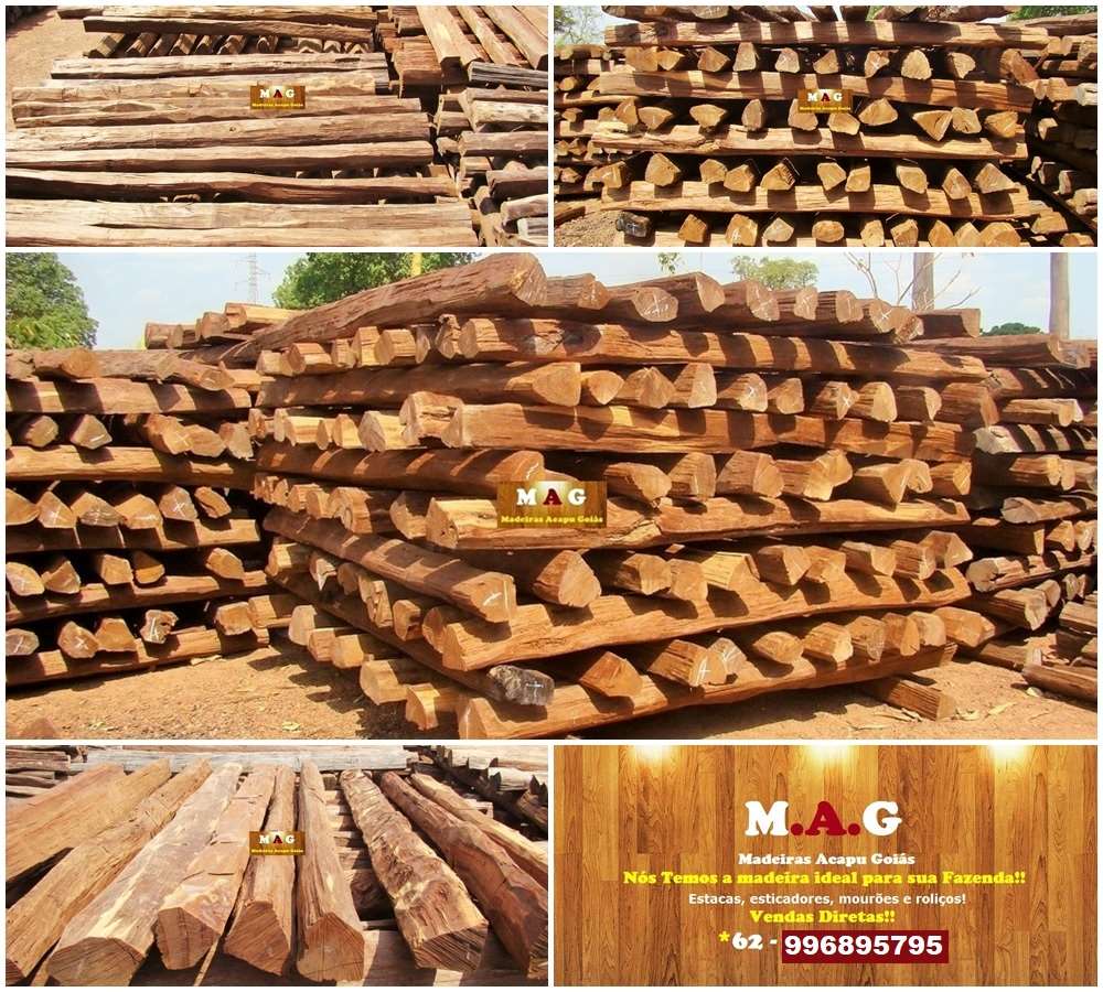 Lascas De Acapu Madeira - R$33 - Agroads