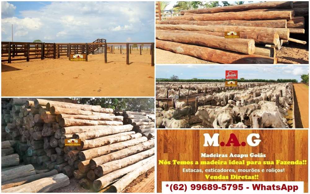 Madeiras De Acapu Para Fazer Cercas E Currais - Agroads