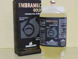Embramec Gold 3,6% Ivermectina Gold. - Agroads