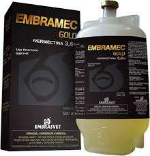Embramec Gold 3,6% Ivermectina Gold. - Agroads