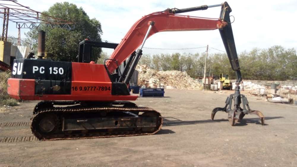 Escavadeira Poclain Pc 150 Seire3 - Ano: 1989 - R$780000 - Agroads